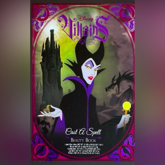 Disney | Makeup | Disney Villians Maleficent Beauty Book Makeup Kit | Poshmark